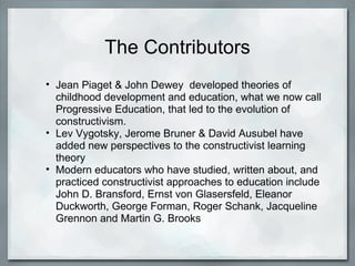 Constructivism Ppt Grp 3 | PPT