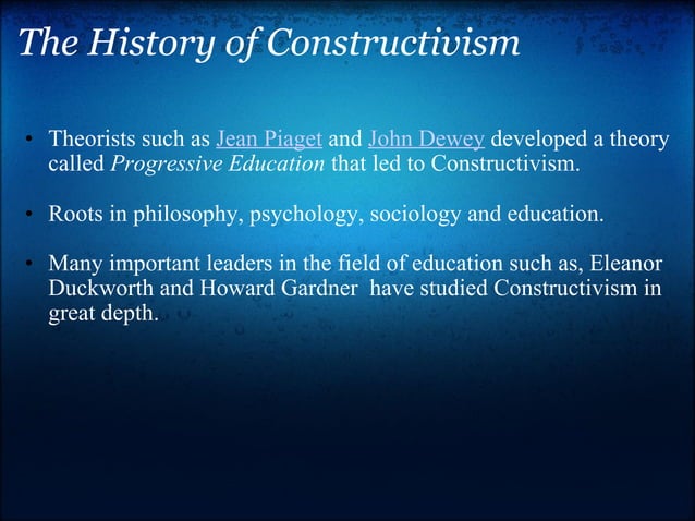 Constructivism presentation | PPT | Educational Assessment | Education