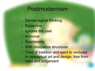 Constructivism and Post Modernism.final | PPTX