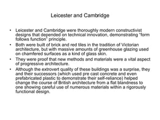 Constructivism,Stirling,Zaha,Koolhass | PPT