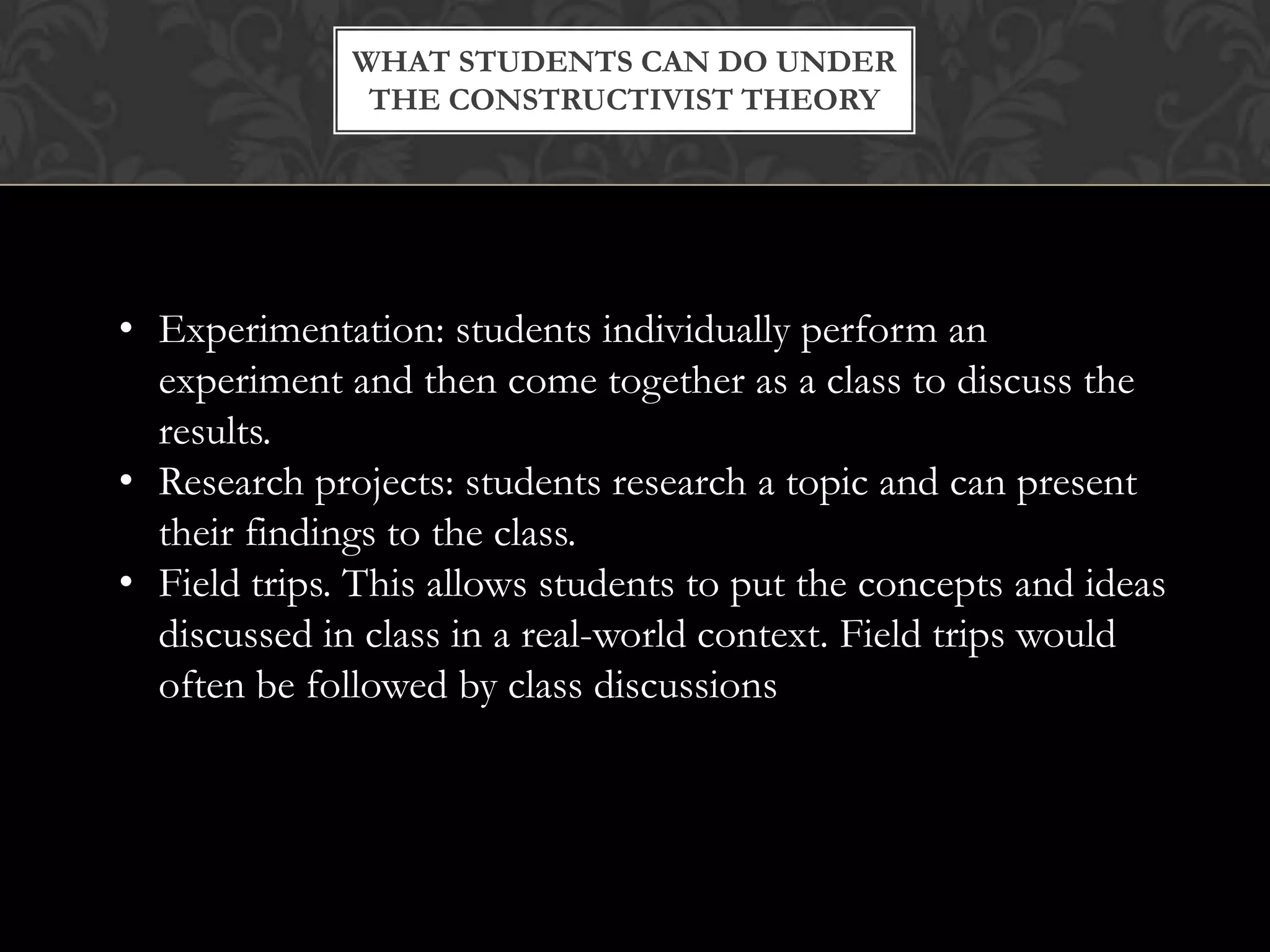 Constructivism Theory | PPT