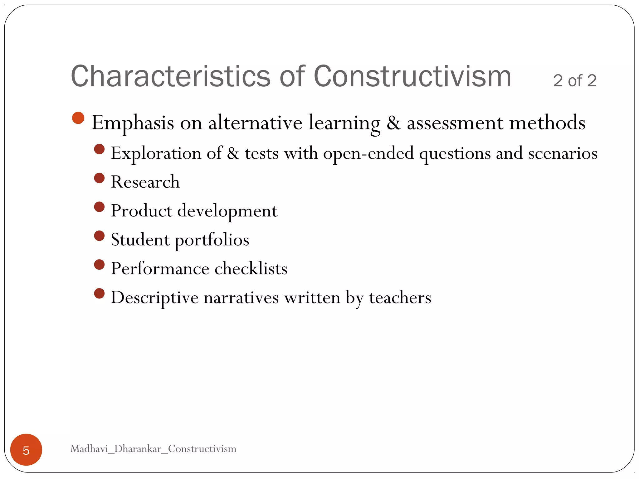 Constructivism theory | PPT | Buddhism | Religion & Spirituality