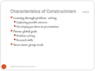 Constructivism theory | PPT | Buddhism | Religion & Spirituality
