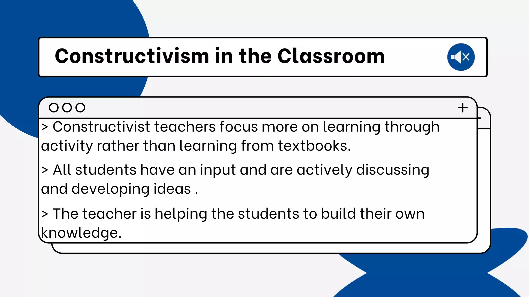 Constructivism theory | PPTX | Homework and Study | Education