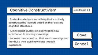 Constructivism theory | PPT