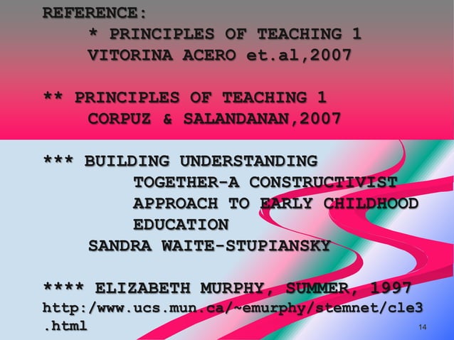 Constructivist approach | PPT