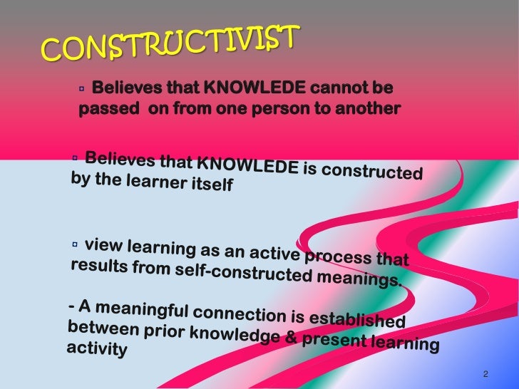 Constructivist approach