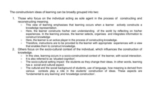 Constructivist Approaches To Teaching.pptx