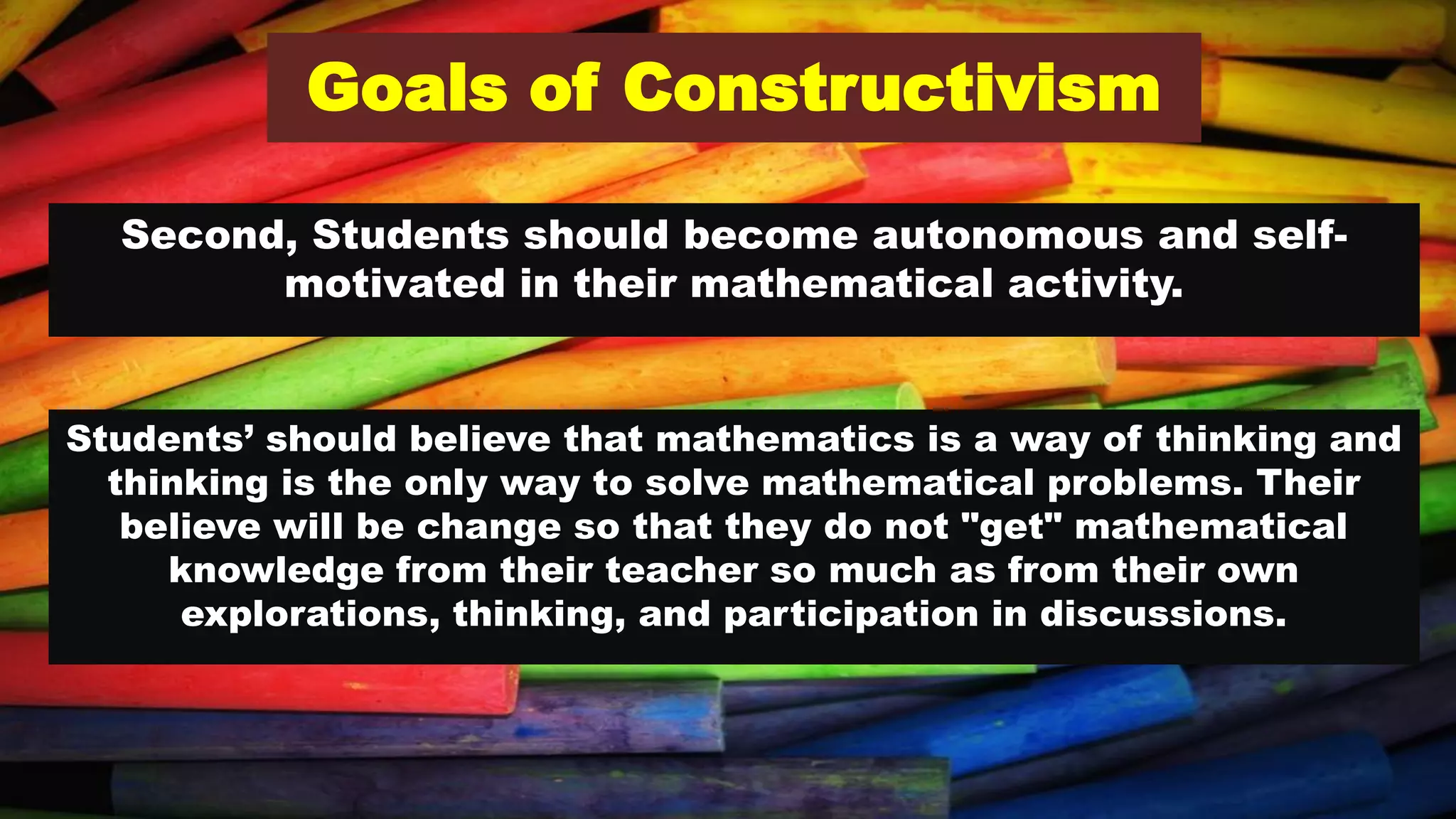 Constructivist approach of learning mathematics thiyagu | PDF