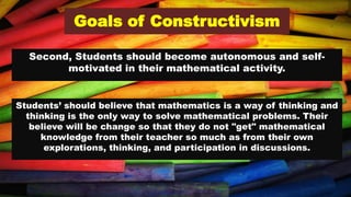 Constructivist approach of learning mathematics thiyagu | PDF
