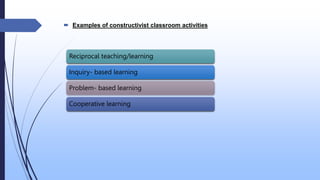 CONSTRUCTIVIST APPROACH TO LEARNING Method- 5E MODEL-PPT | PPTX