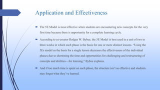 CONSTRUCTIVIST APPROACH TO LEARNING Method- 5E MODEL-PPT | PPTX