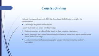 CONSTRUCTIVIST APPROACH TO LEARNING Method- 5E MODEL-PPT | PPTX
