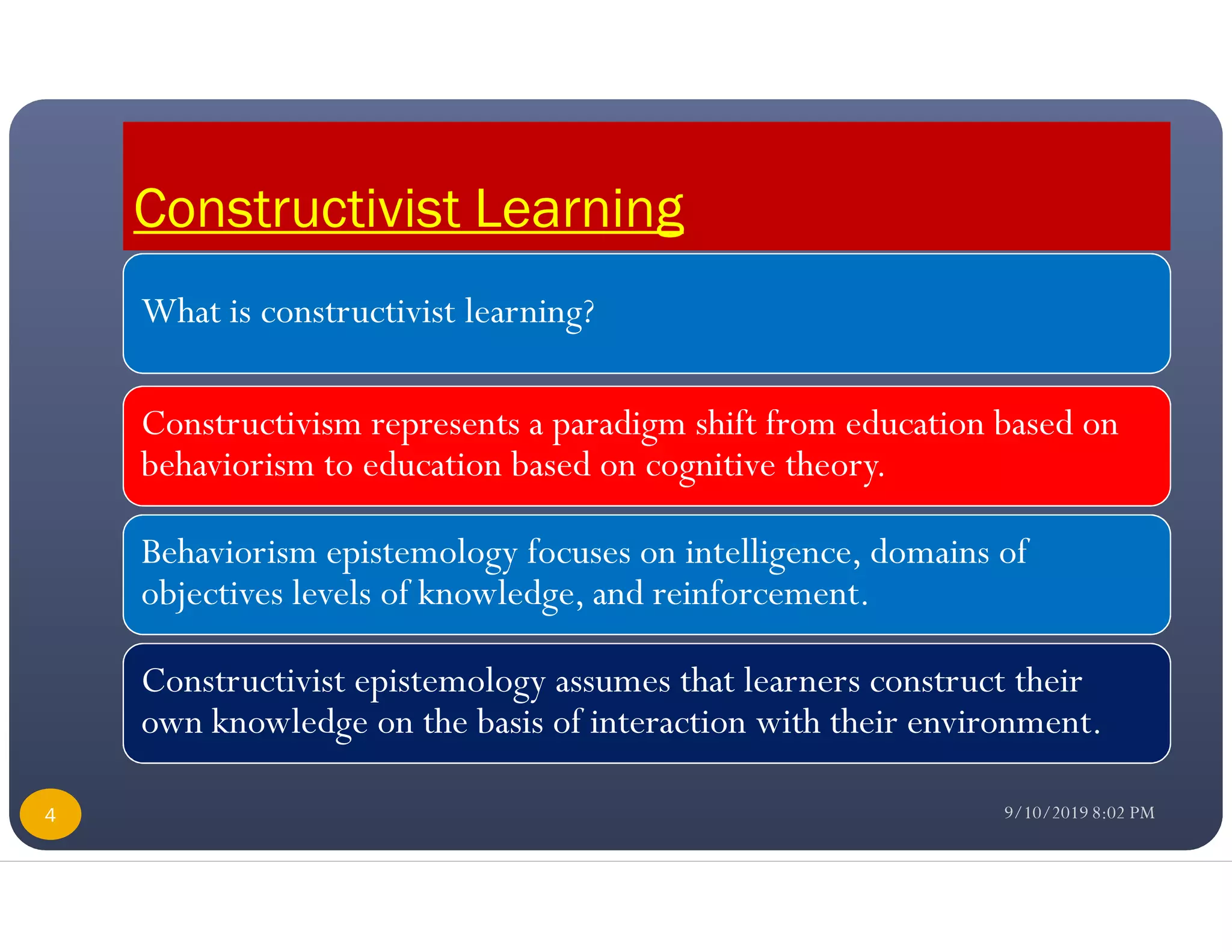 Constructivist Learning Design | PDF