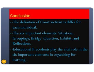 Constructivist Learning Design | PDF