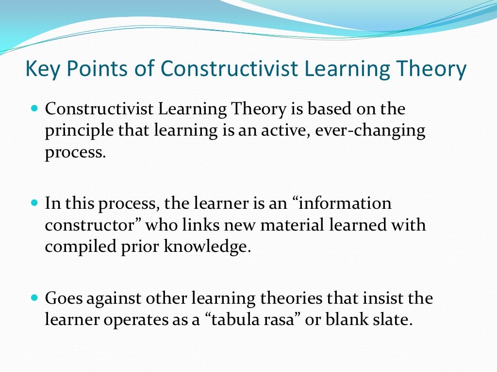 Constructivist Learning Theory