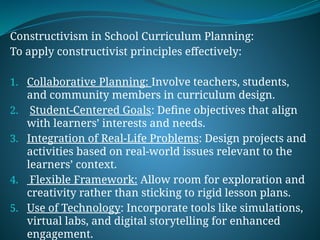 Constructivist Orientation 3.1 ppt.pptx . | PPT