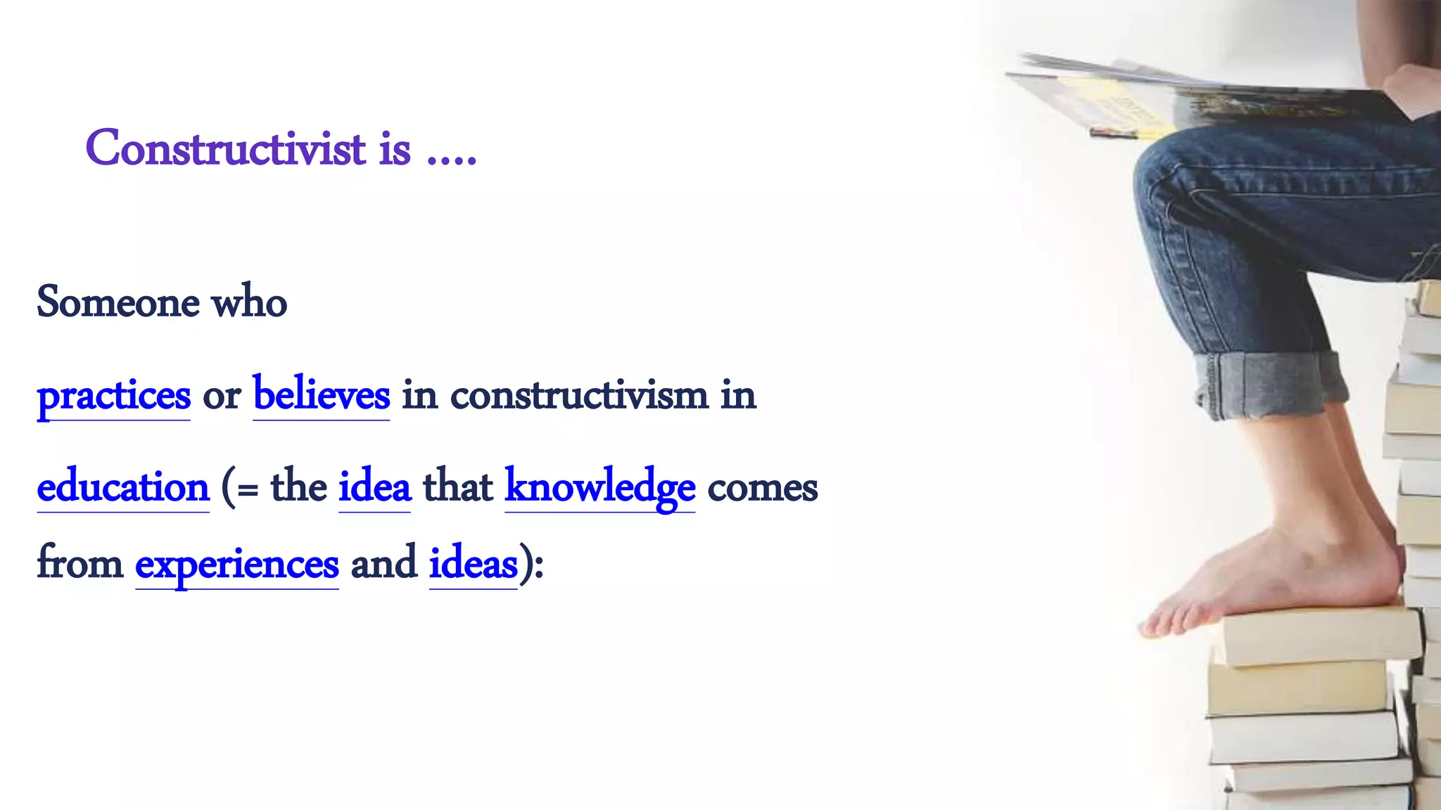 Constructivist pedagogy report | PPTX