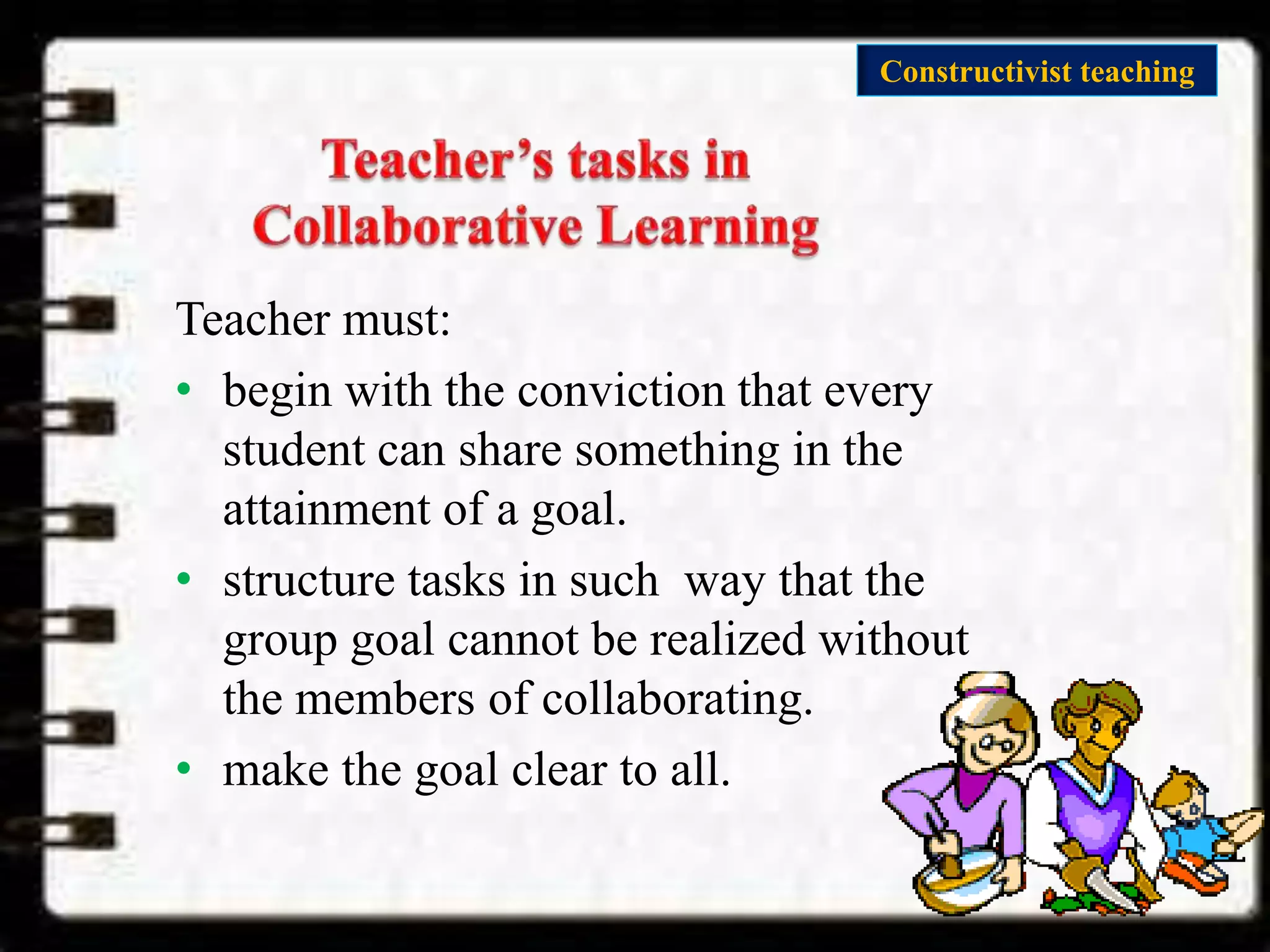 Constructivist teaching | PPTX