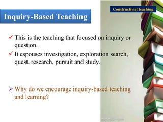 Constructivist teaching | PPTX