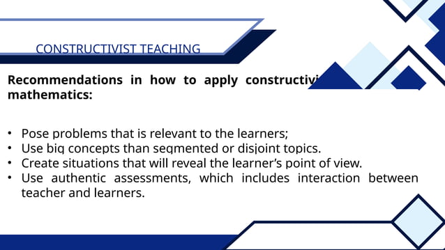 Constructivist teaching.powerpoint-presntation | PPT