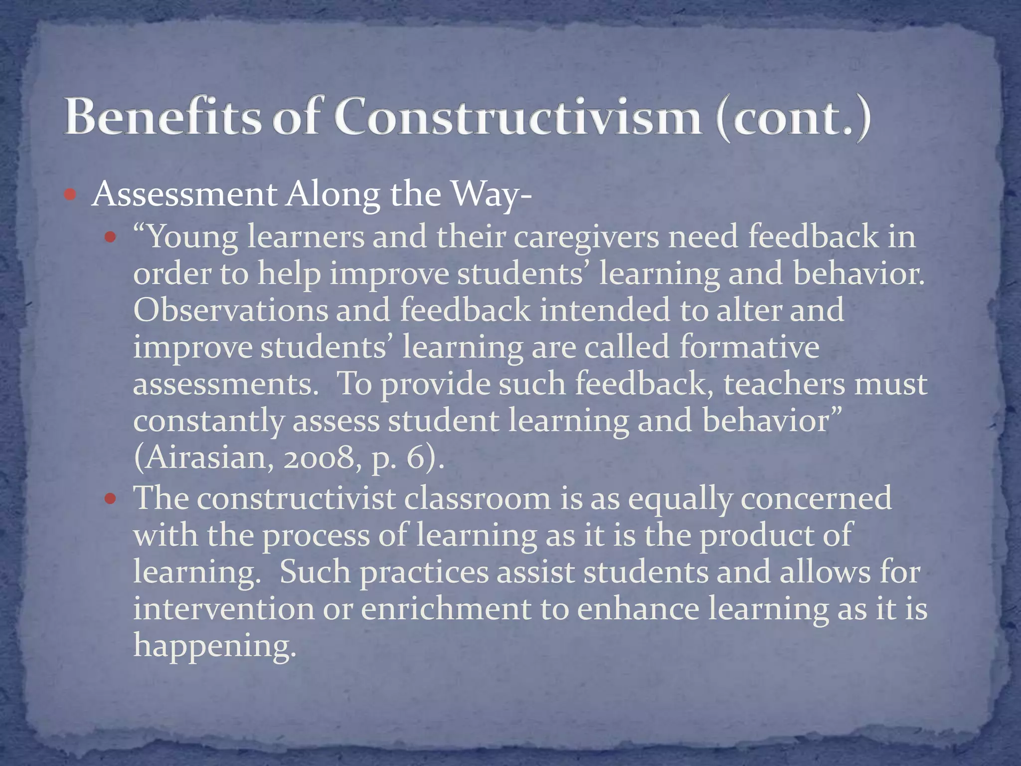 Constructivist Teaching Methods | PPTX