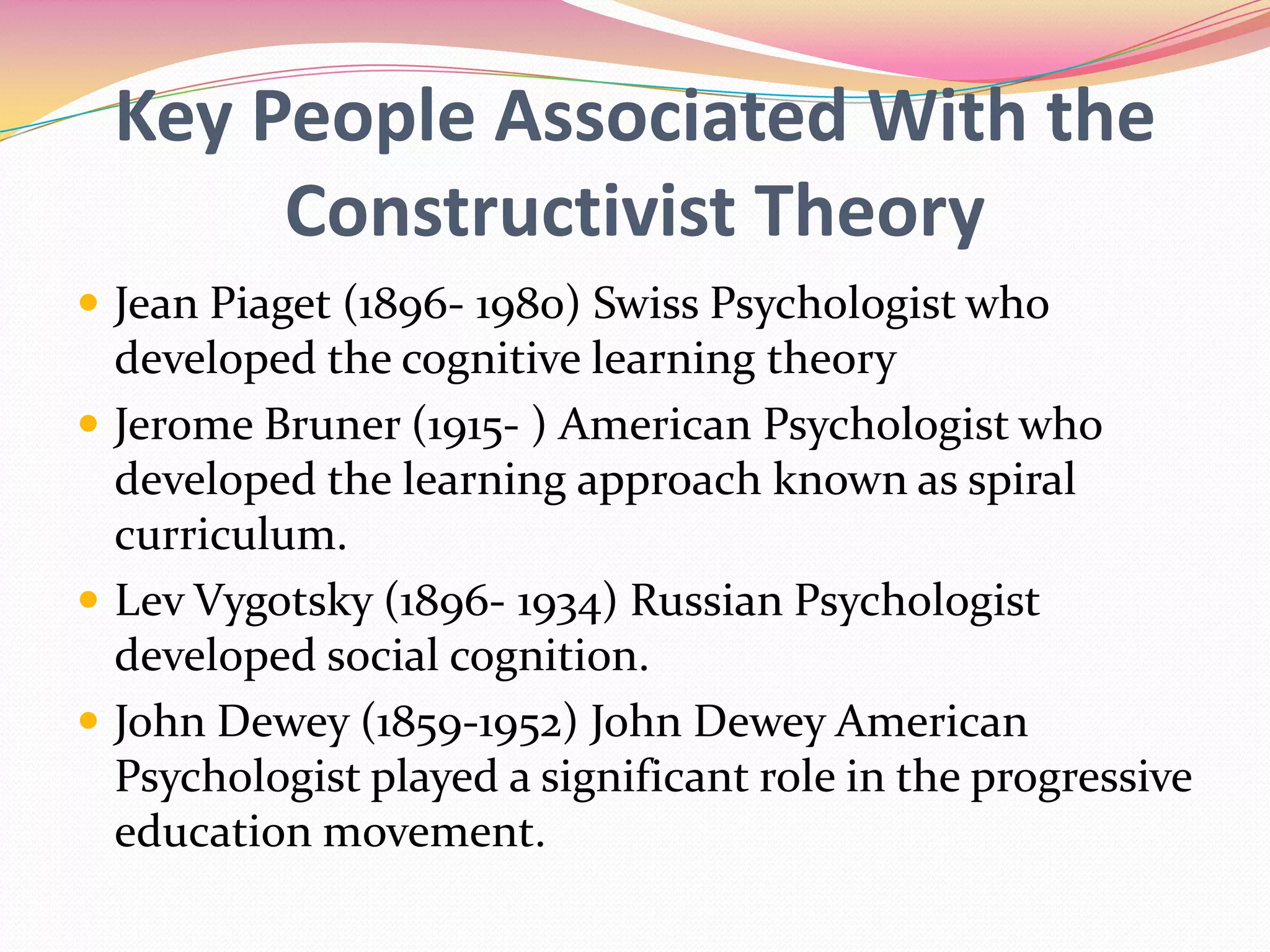 Constructivist theory | PPTX