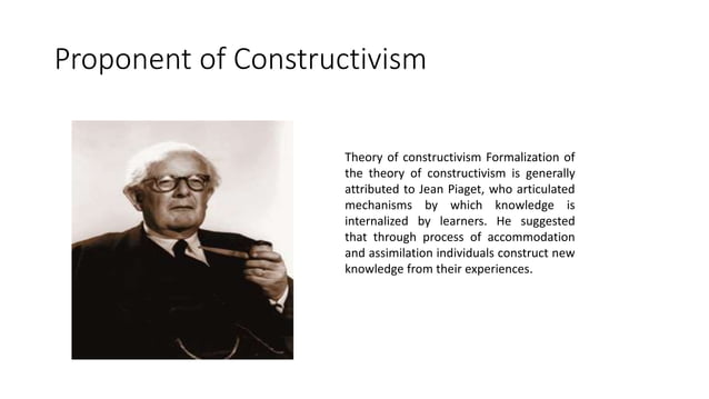 Constructivist theory | PPTX