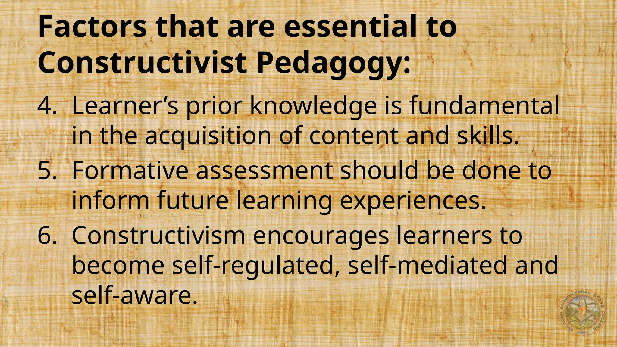 Constructivist Theory in Teaching Social Studies | PPTX