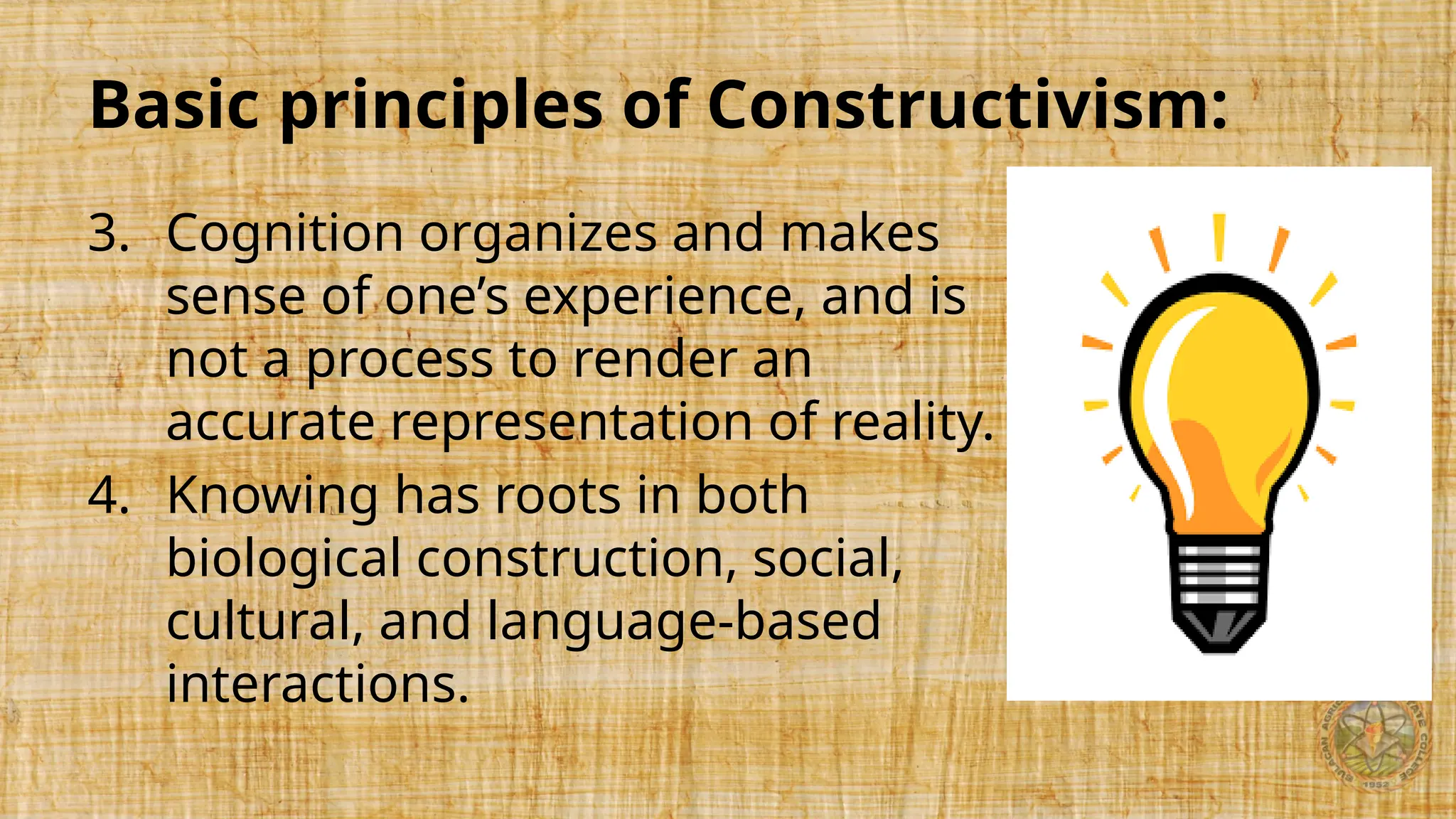 Constructivist Theory in Teaching Social Studies | PPTX
