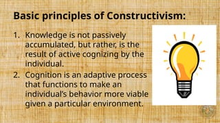 Constructivist Theory in Teaching Social Studies | PPTX