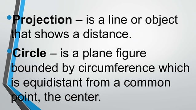 Construct Oblique Drawings procedure and the likes | PPTX | Drawing and ...