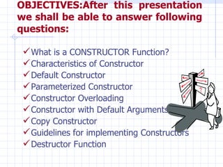 Constructor | PPT