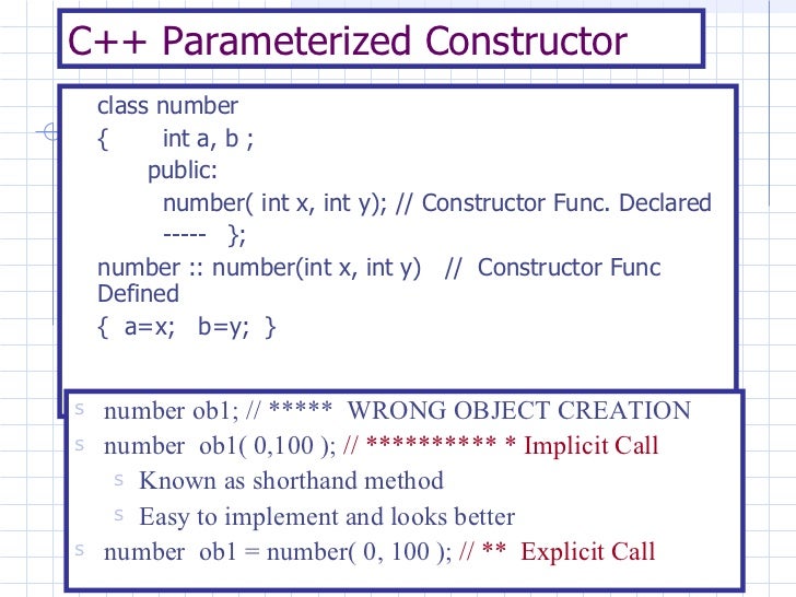 Constructor