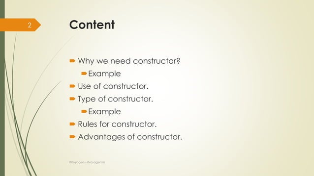 Constructor in Java - ITVoyagers | PDF | Programming Languages | Computing