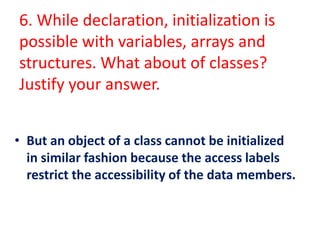 Constructor and destructor | PPSX | Programming Languages | Computing