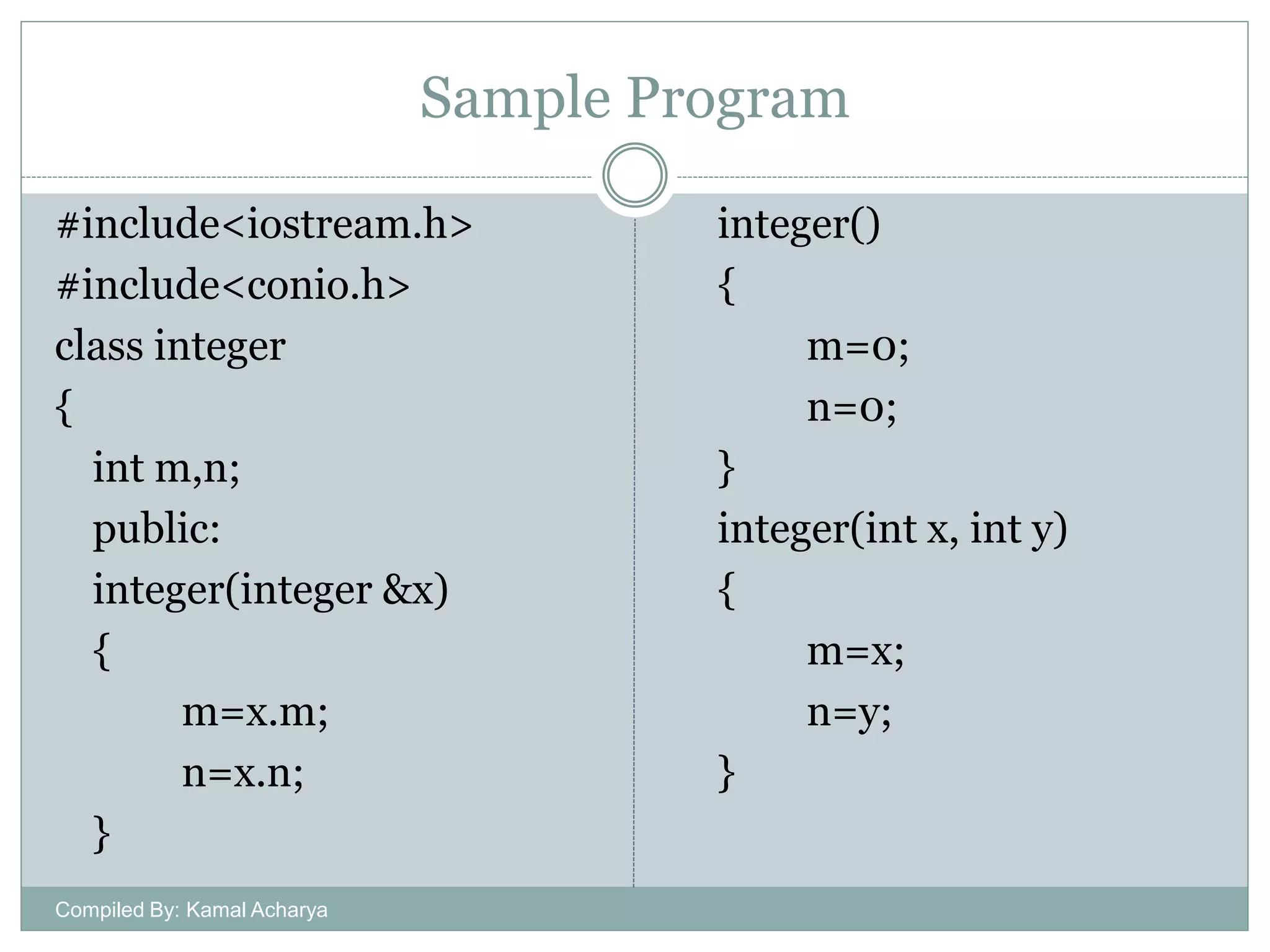 Constructor and Destructor | PDF