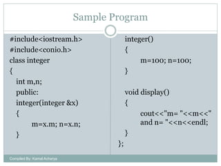 Constructor and Destructor | PDF