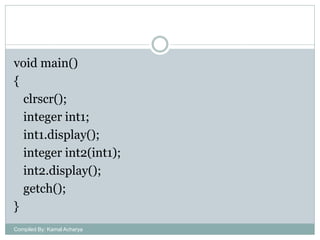 Constructor and Destructor | PDF