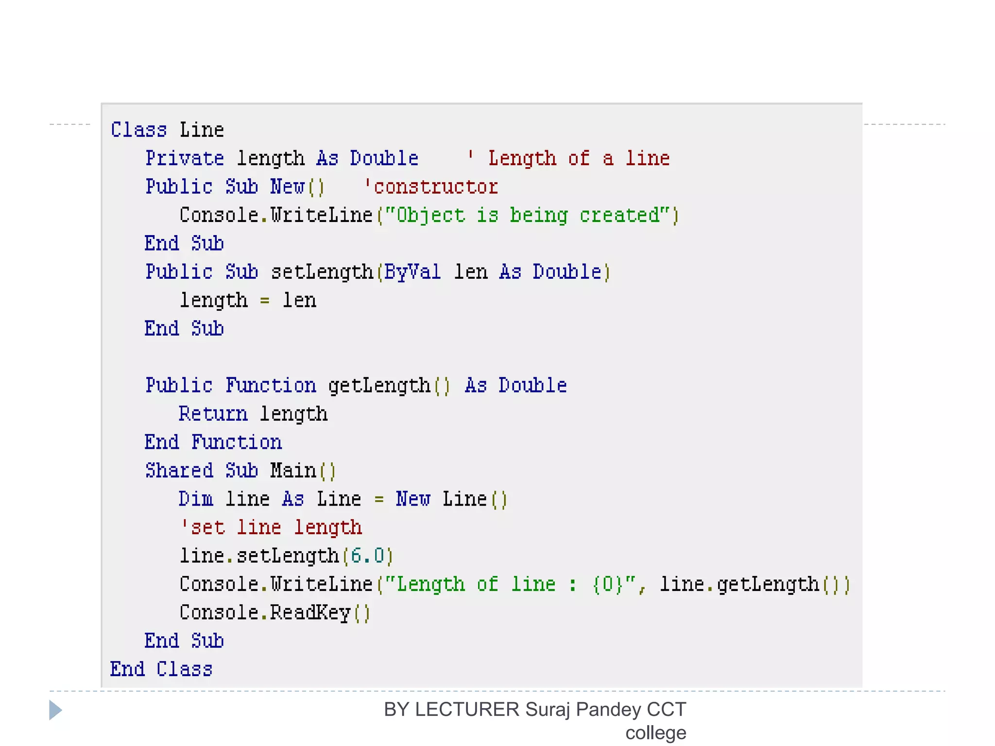 Constructor And Destructor Ppt 