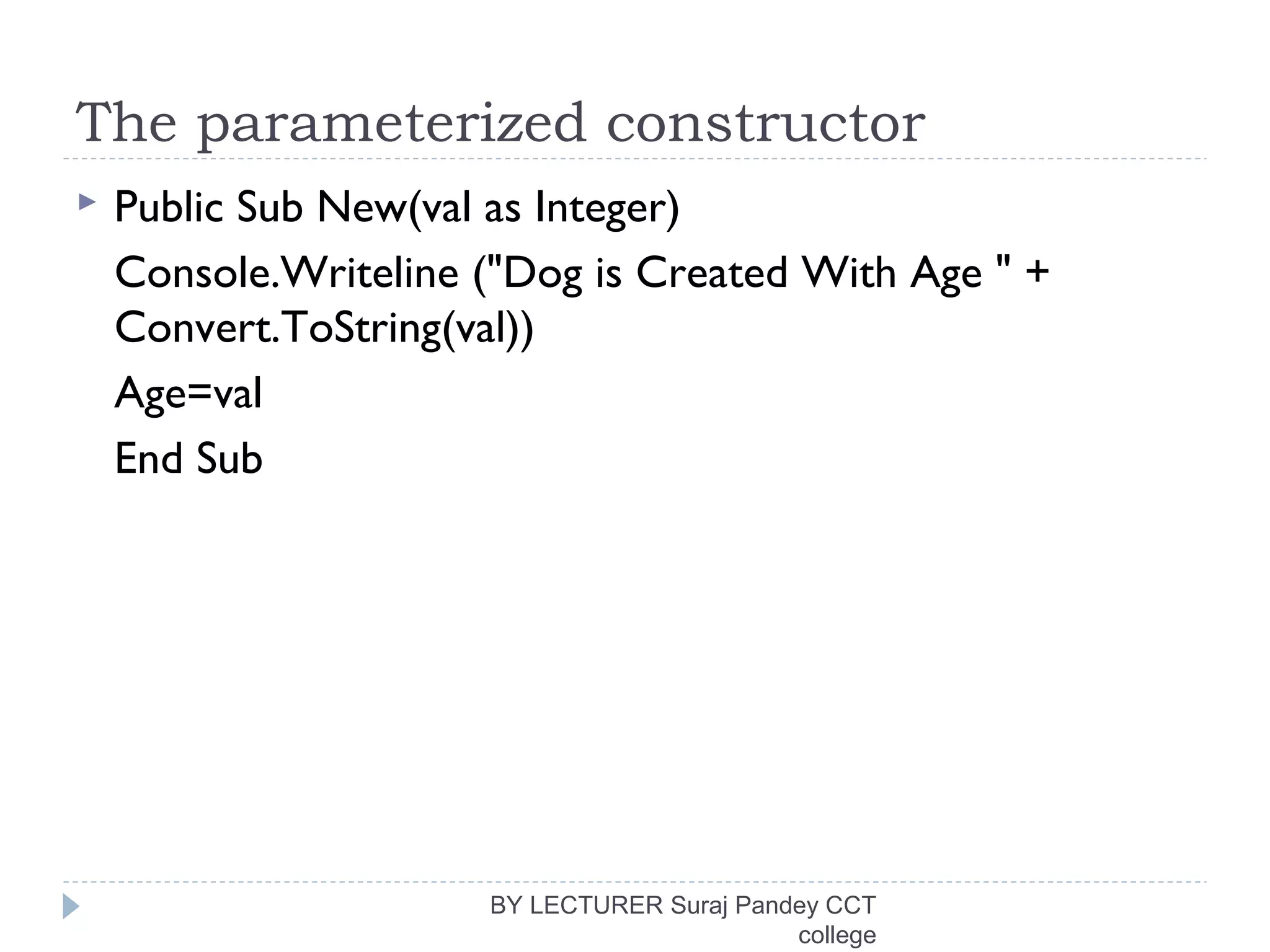 Constructor And Destructor Ppt 1250