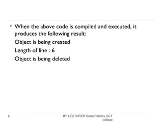 vb.net Constructor and destructor | PPT