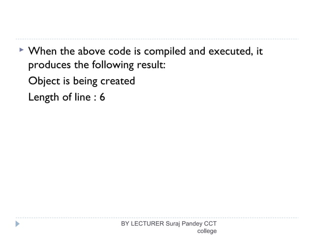 Constructor And Destructor Ppt 