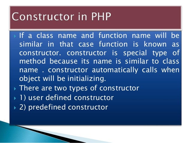 Constructor And Encapsulation In Php 3965