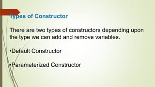 Constructor destructor.ppt