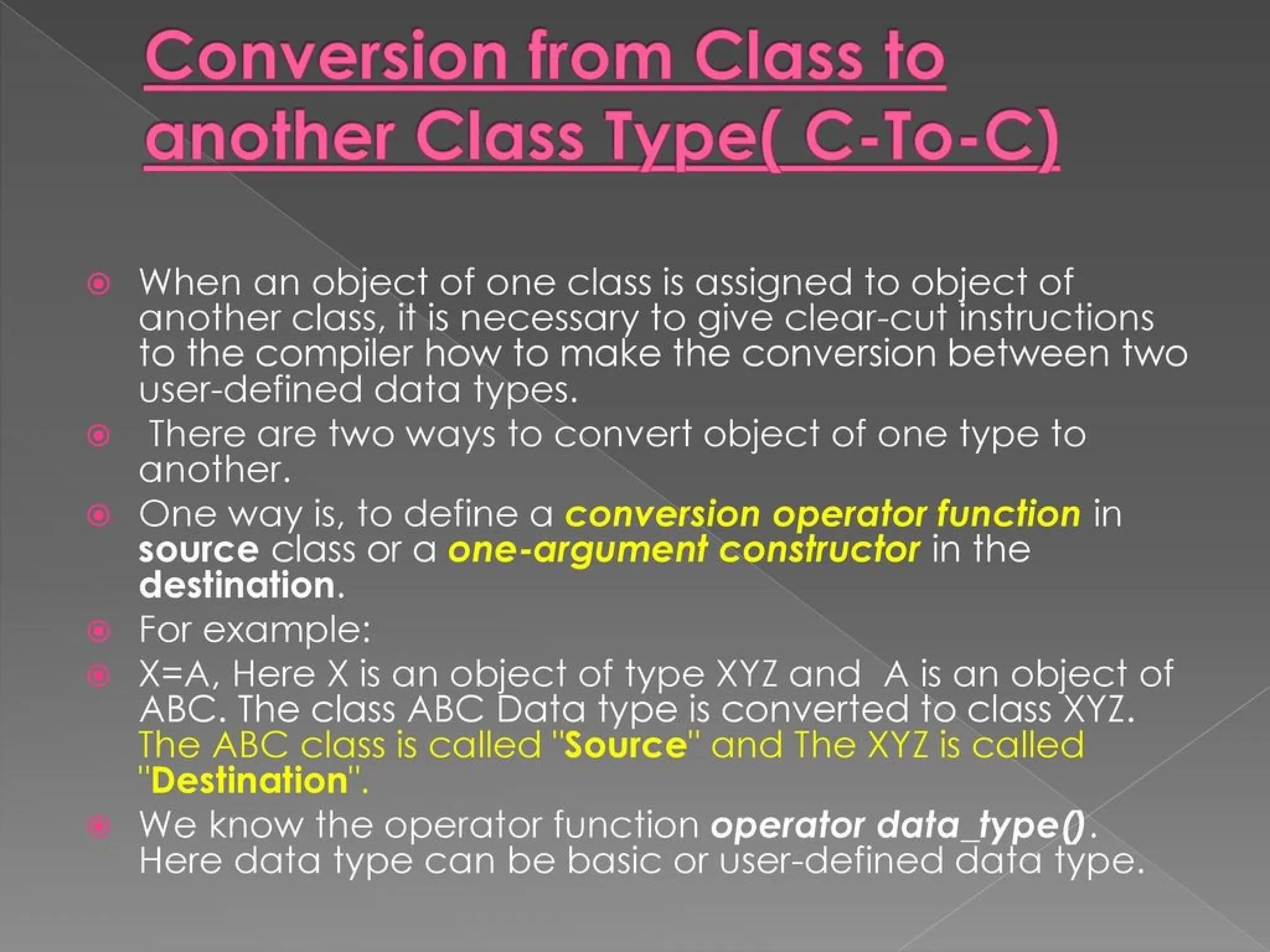 constructors and destructors in c++ language.ppt