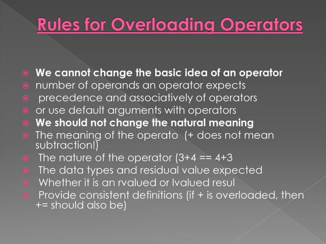 Constructors And Destructors In C Language Ppt