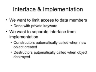 constructors and destructors in c++ language.ppt