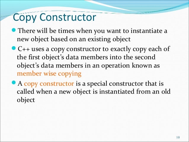 Constructordestructors Cpp