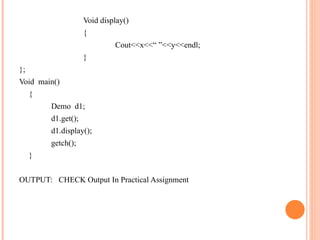 Constructor destructor slides | PPT